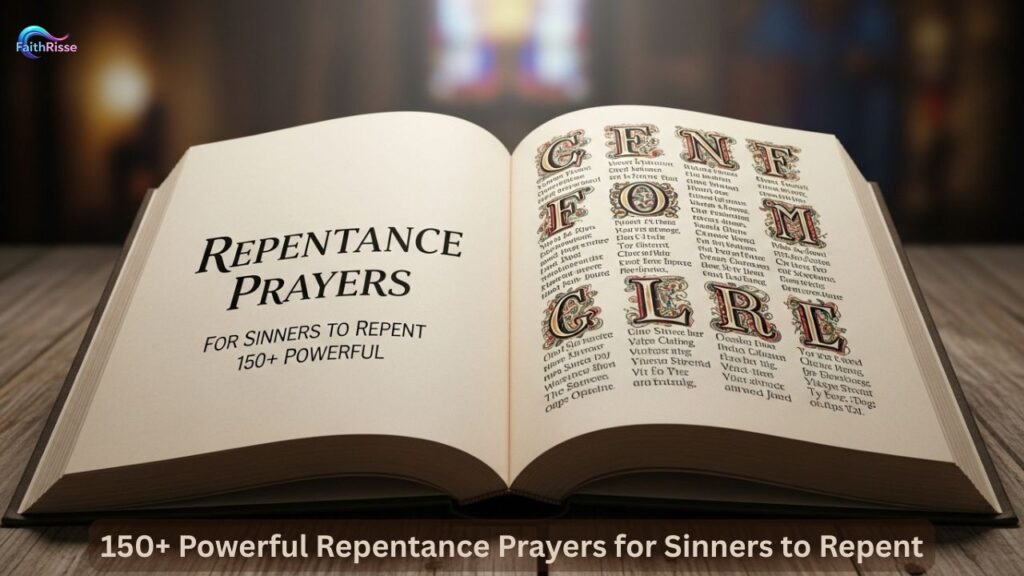 150+ Powerful Repentance Prayers for Sinners to Repent - Faith Risse